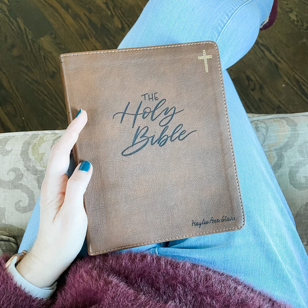 PERSONALIZED NIV Journaling Bible - "the Holy Bible" - Add Your Name ...