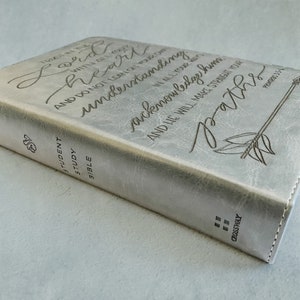 PERSONALIZED ESV Gray Student Study Bible - Trust in the Lord ...