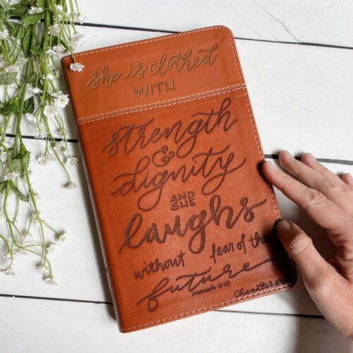 Custom Engraved Bible NIV JOURNALING BIBLE Personalized - Etsy