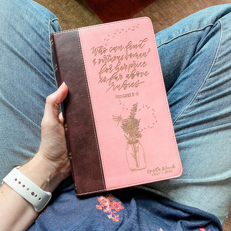 Hand Lettered Bible - Etsy