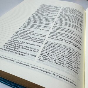 PERSONALIZED CSB Note Taking Bible - Sea Blue - the Grass Withers, the ...