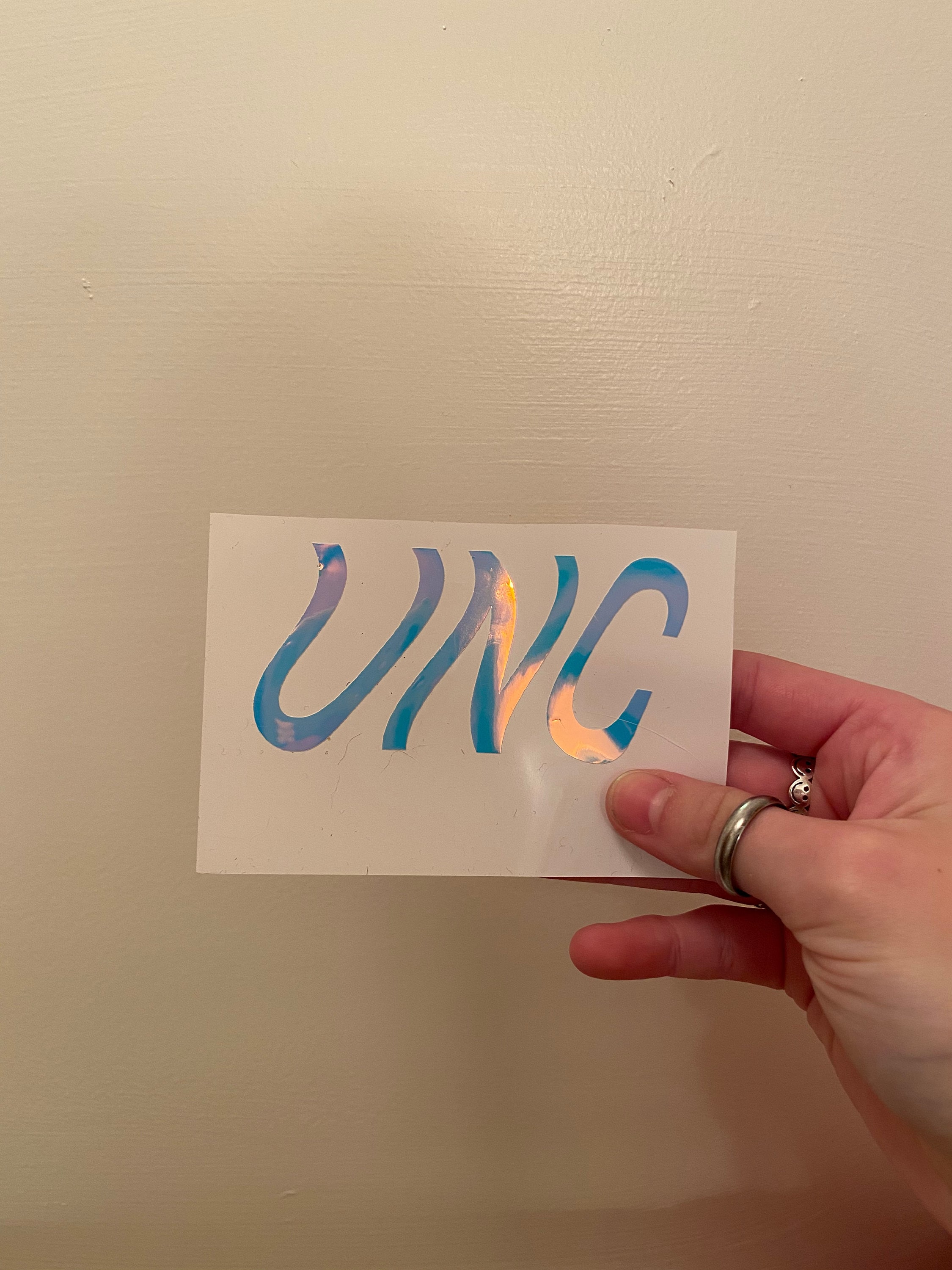 UNC Decal Carolina University of North Carolina Sticker - Etsy