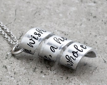 Secret Message Jewelry | Etsy