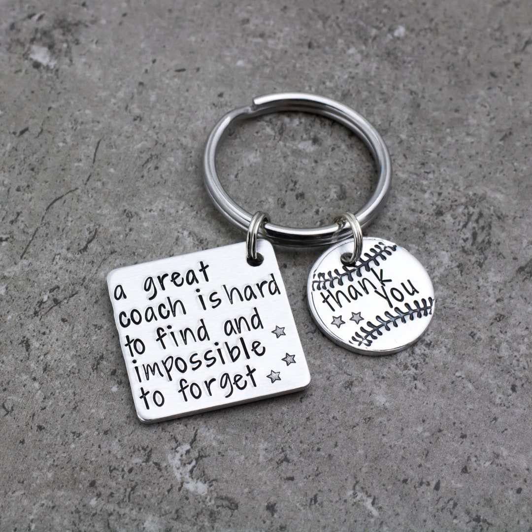 Coach Appreciation Gift Baseball Coach Gift a Great Coach is Hard to ...
