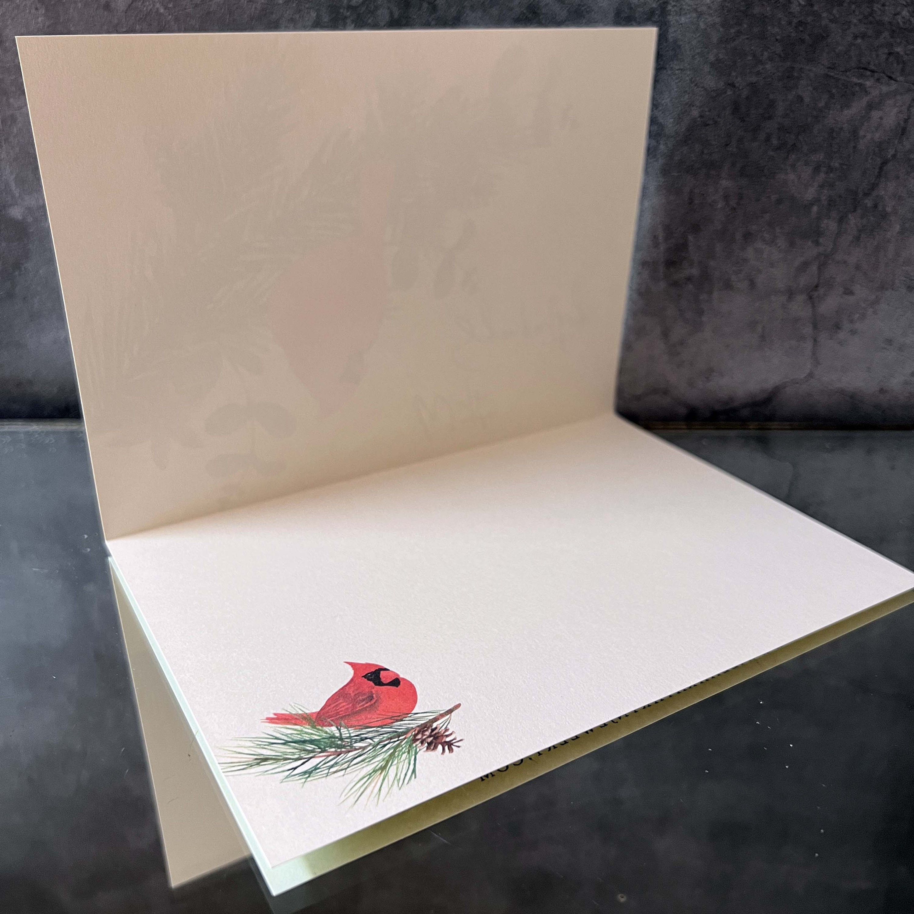 Downloadable Cardinal Sympathy Card, Print at Home DIY Card, Memorial ...