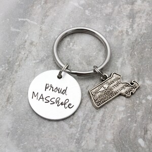 Proud Masshole Keychain for Masshole Driver New Driver Gift Moving Gift ...