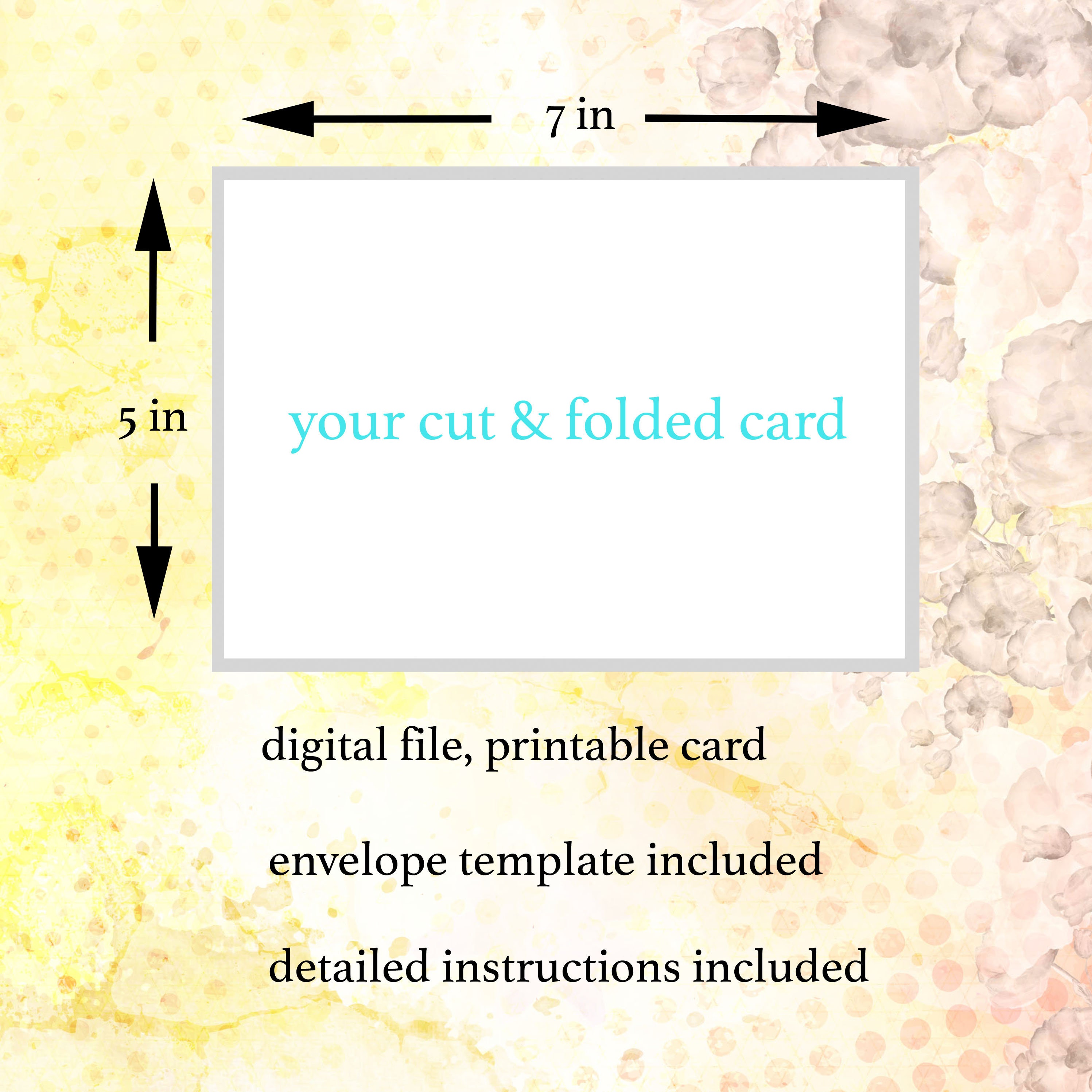 Instant Download Sympathy Card, Black & White Flowers, Thinking of You ...