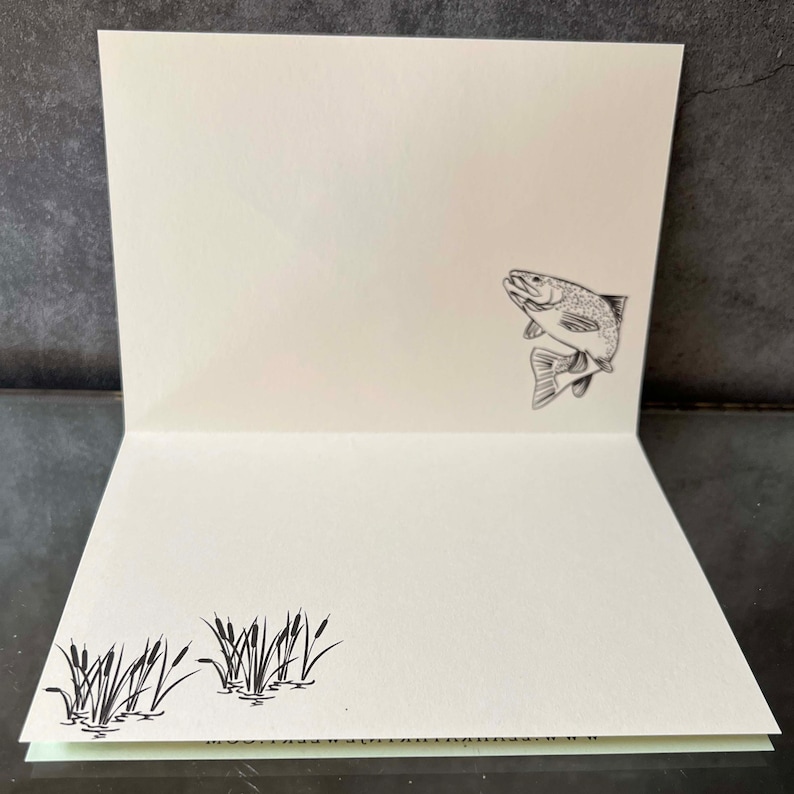 Downloadable Sympathy Card, Fishing in Heaven, Print at Home Card ...