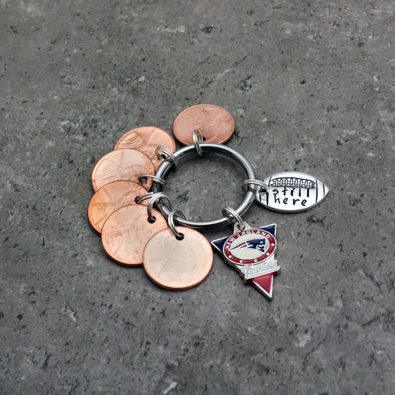 New England Patriots Super Bowl Wins Keychain Everything We Got Still ...