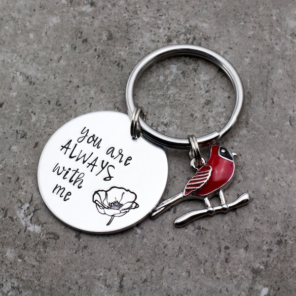 Keychain for a Lost Loved One - Etsy