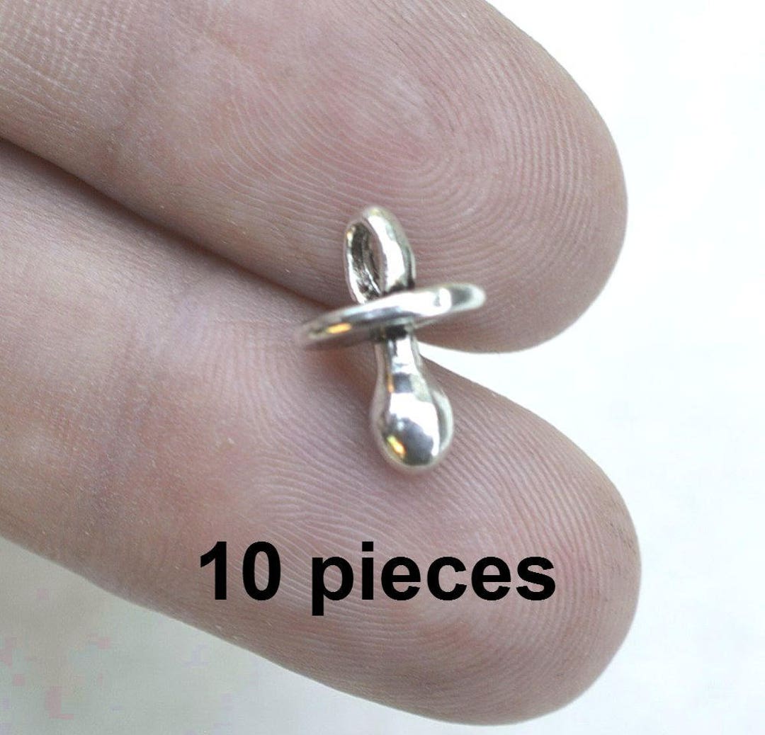 Pacifier Charms, Baby Charms, Baby Shower, Ch376 , Zinc Alloy Charms ...