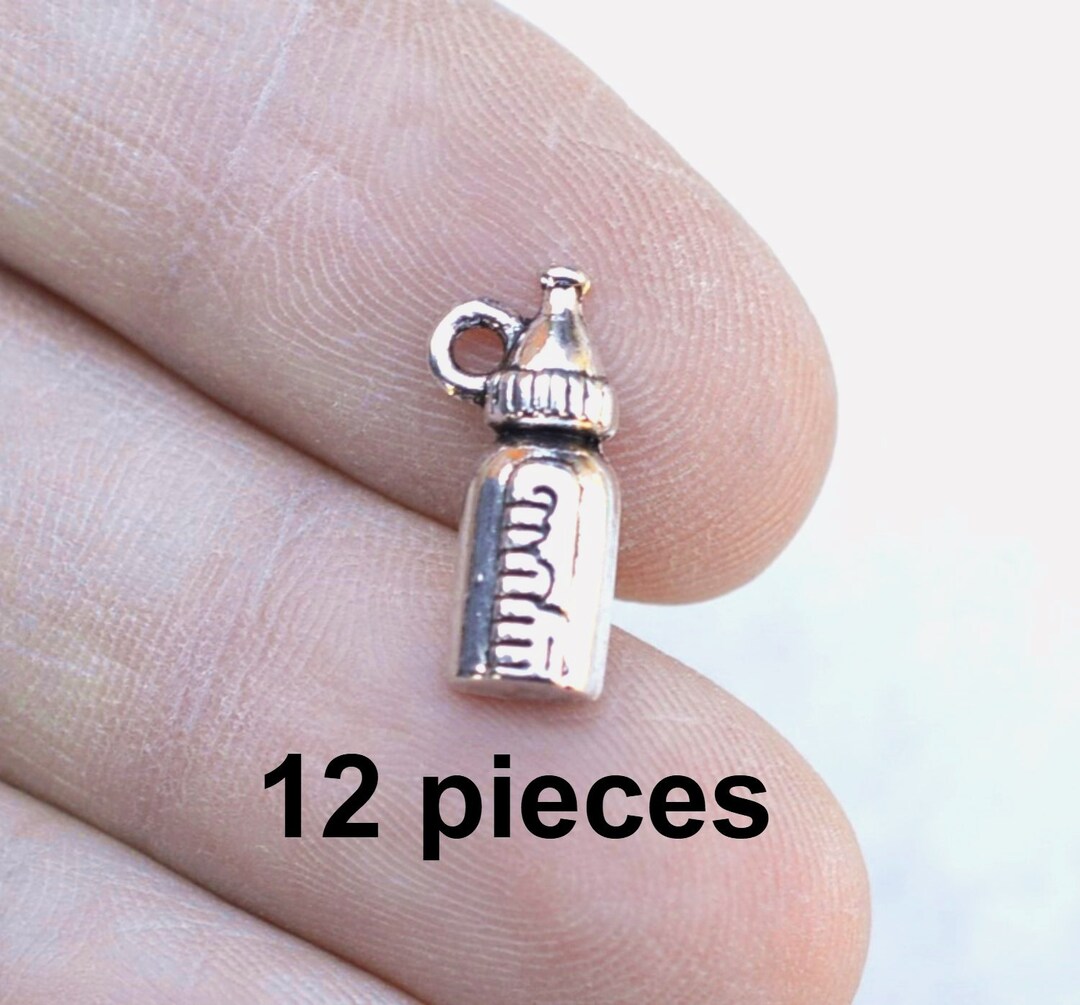 Baby Bottle Charms, Baby Charms, Baby Shower Charms, CH484 , Zinc Alloy ...