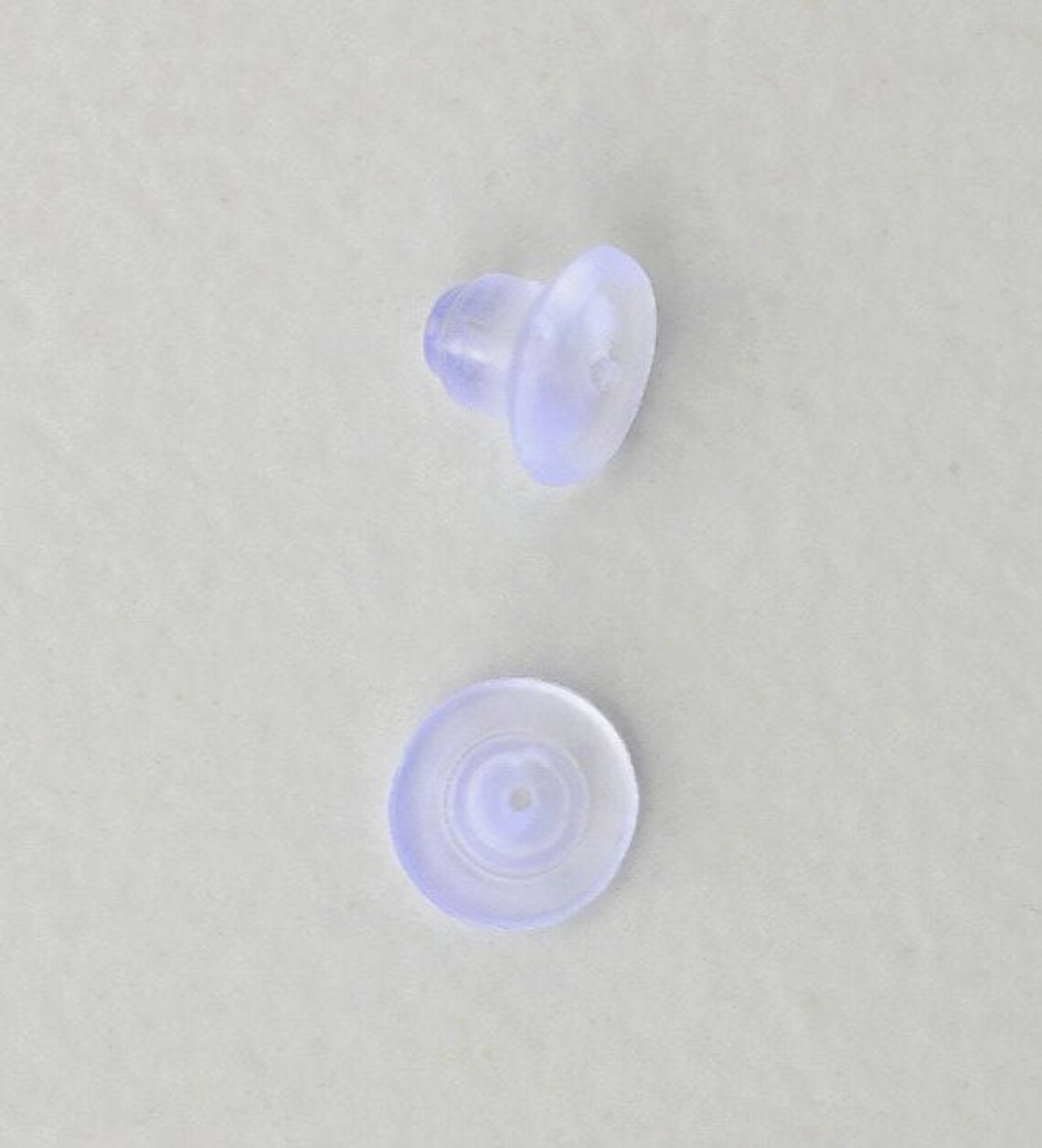 Clear Rubber Earring Backs 7x5mm Medium Earring Backs 200 | Etsy
