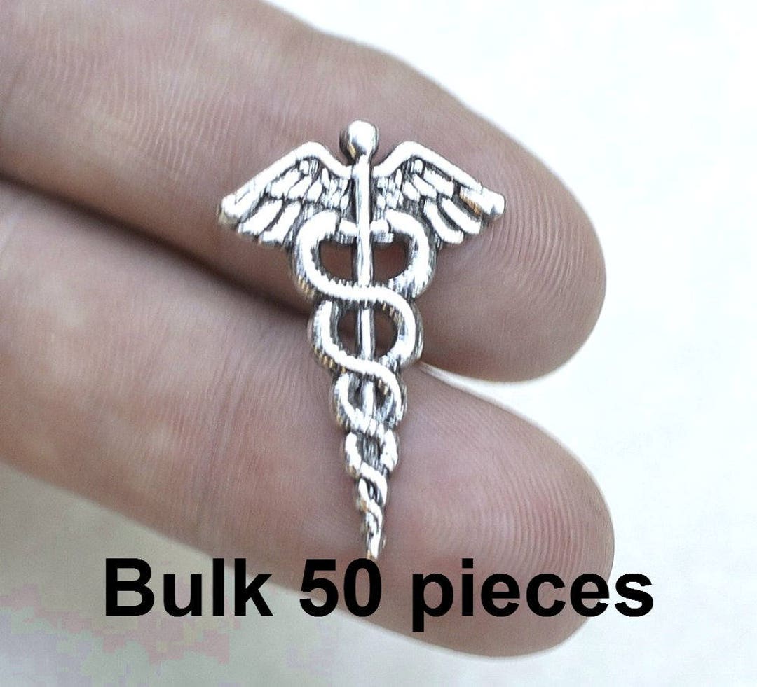 Caduceus Pendant, Caduceus Charms, Medical Charms, Medical Symbol ...