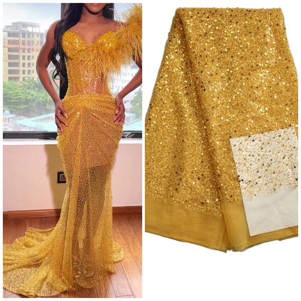 Beaded Fabric - Etsy