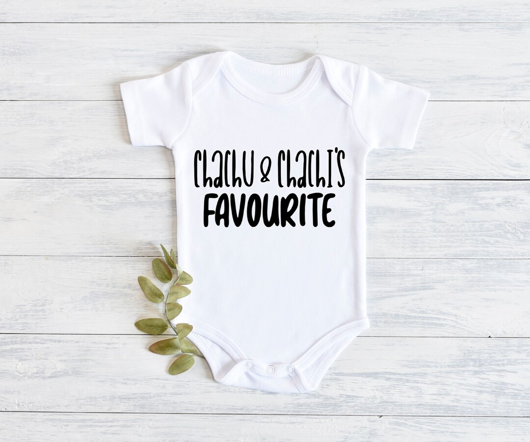 Chachu & Chachi's Favourite Bodysuit, New Baby Boy Girl Shirt T-shirt ...
