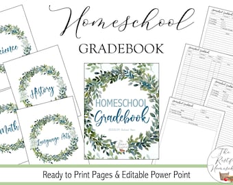 Grade Tracker, Grading Scale, Homeschool Grade Book, Student Grade ...