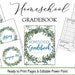 Homeschool Gradebook Printable | Homeschool Grading Sheet | Grade ...