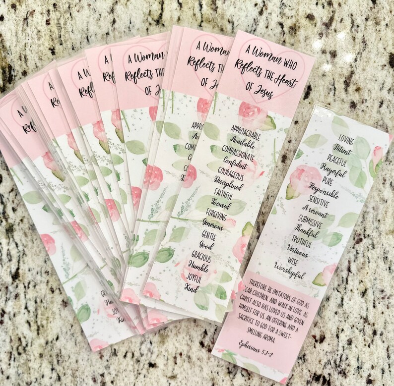 Printable Bookmark for Your BIBLE or A Woman Who Reflects the Heart of ...