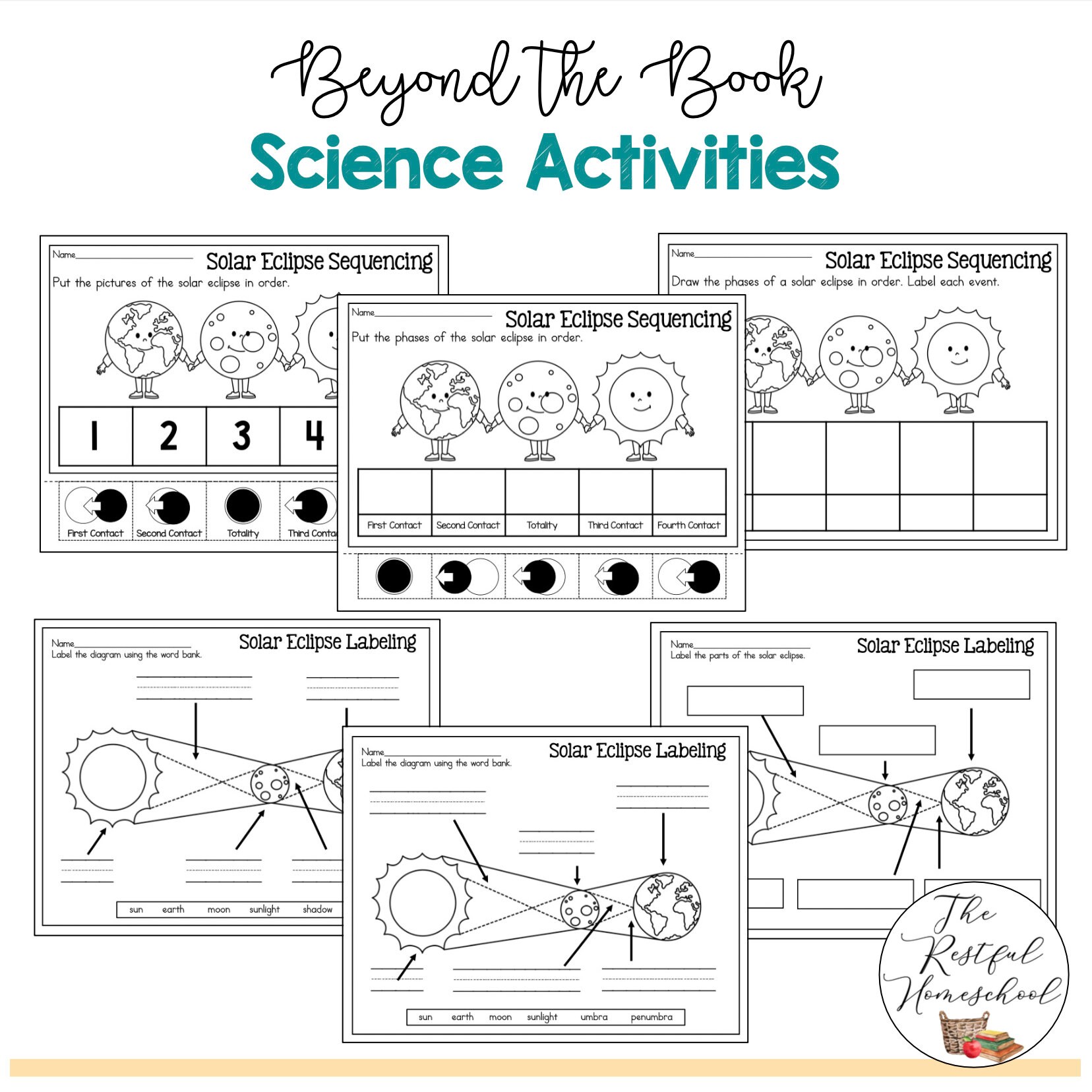 SOLAR ECLIPSE Activities: A Few Beautiful Minutes Experiencing a Solar ...