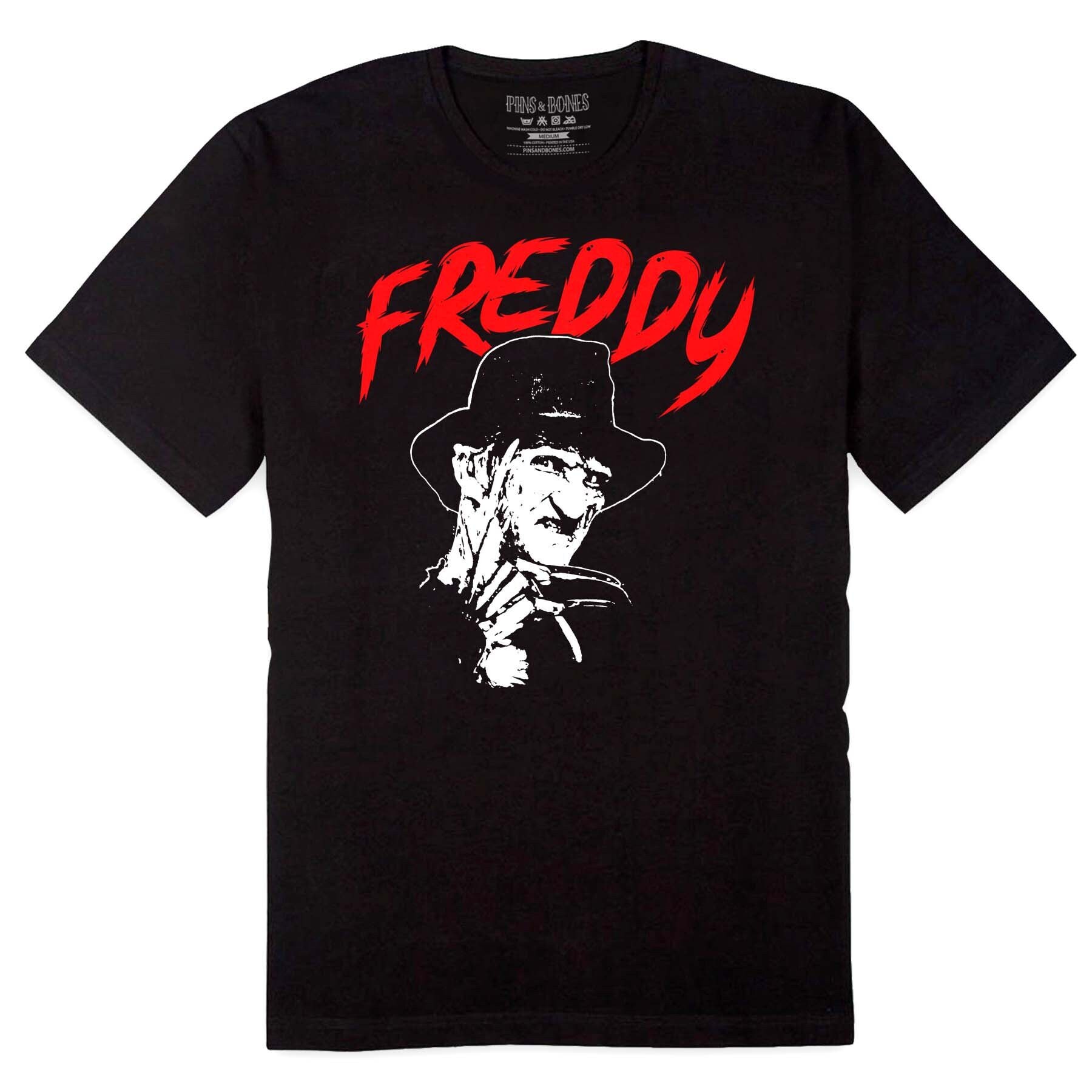 Freddy T-shirt Classic Horror Movie Themed Krueger Shirt Classic ...