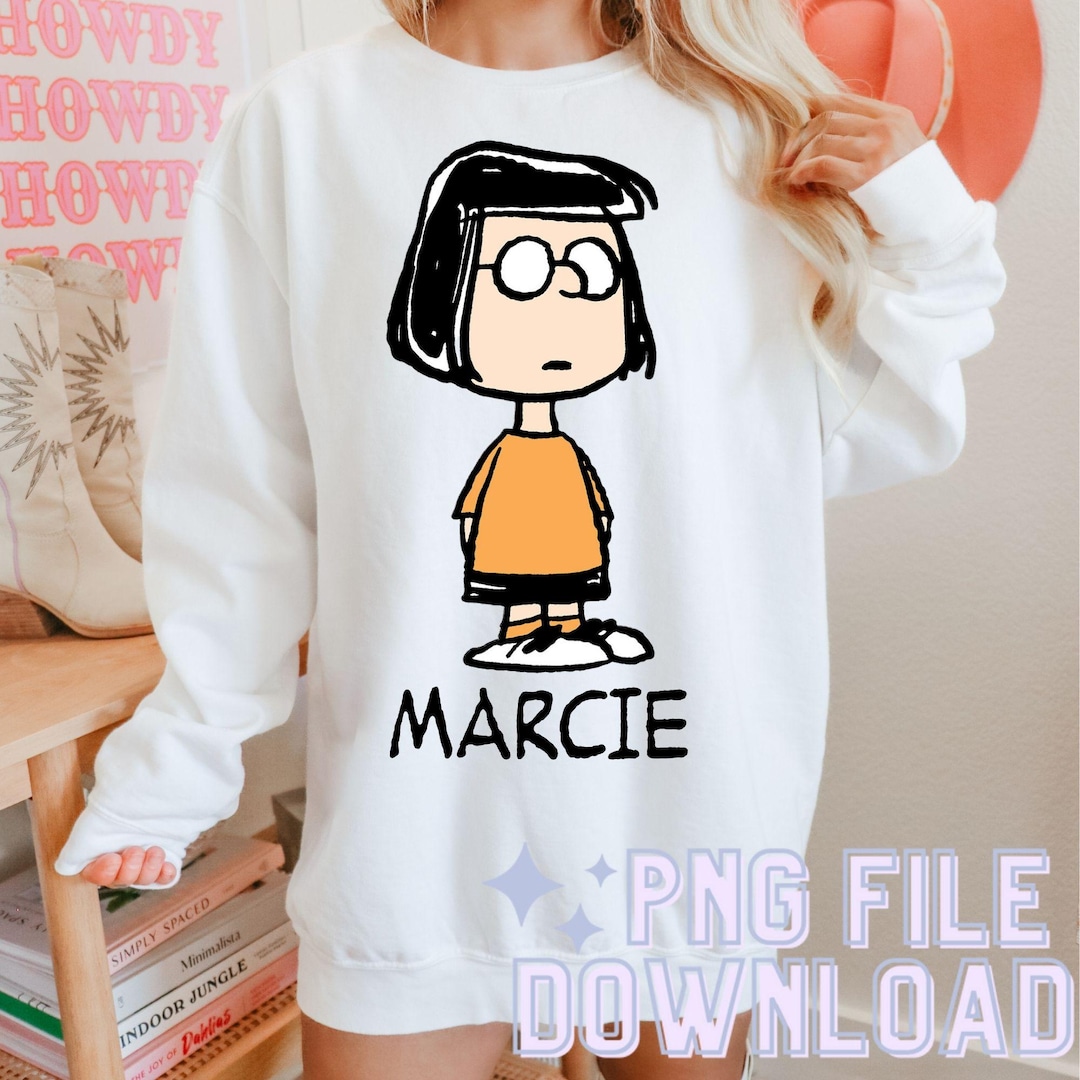 Marcie Png, Peanut, Retro, Nostalgia, Charlie, Brown, Digital File ...