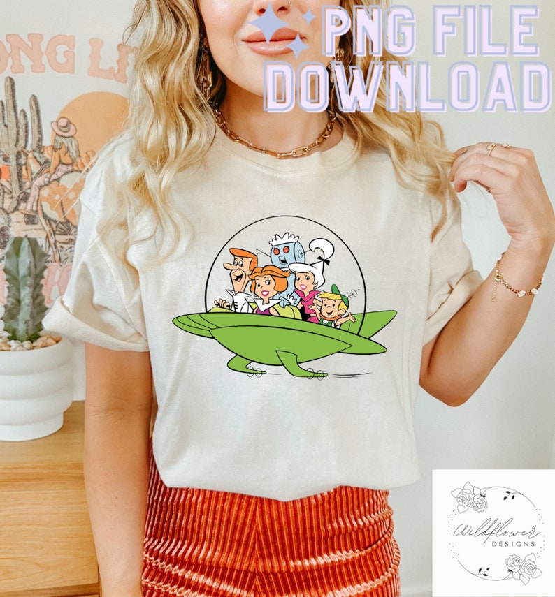 The Jetsons PNG, Nostalgia, Png, Sublimation, 2 Files Included - Etsy