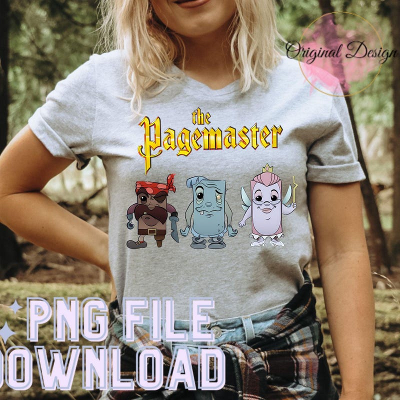 The Pagemaster - Etsy