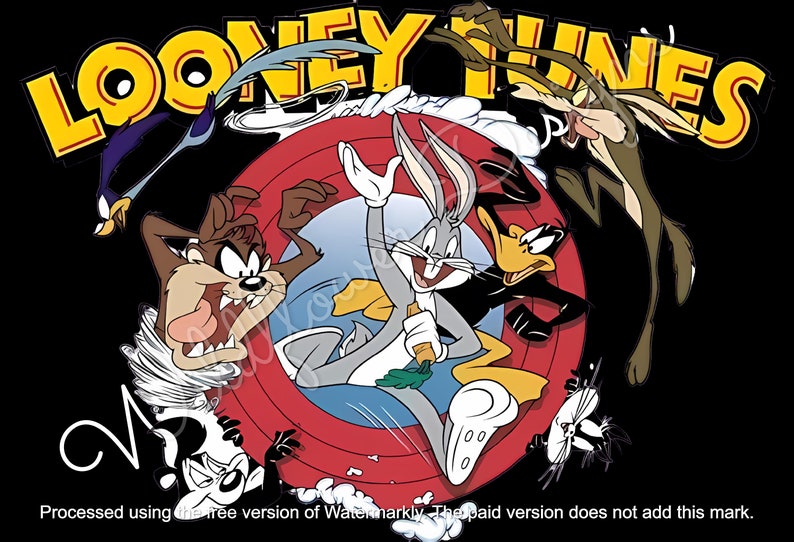 Looney Tunes, Looney Tunes PNG, Retro, 90s, 2000s, Nostalgia - Etsy