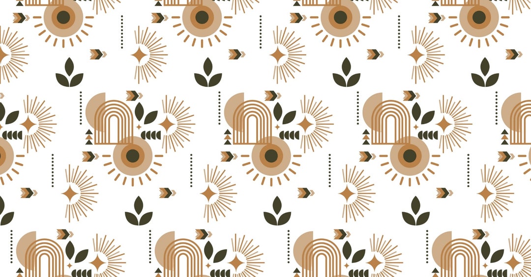 Gold Boho Png, Boho Png, Boho Libby Cup Wrap Png, 16 and 20 Oz Cup Wrap ...
