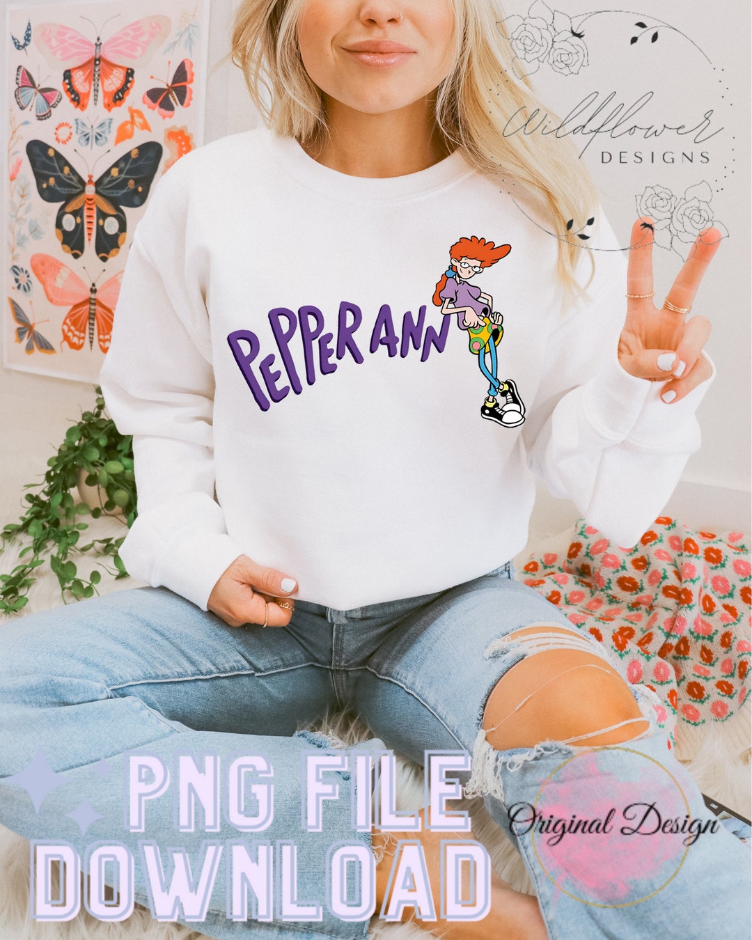 Pepperann Png, Pepper Ann Png, Nostalgia Png, Retro, Digital File - Etsy