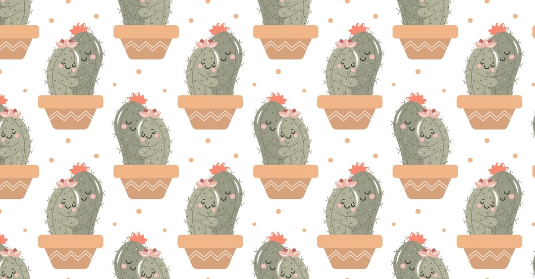 Hugging Cactus Png for Libby Cup 16oz and 20oz Transparent Background ...