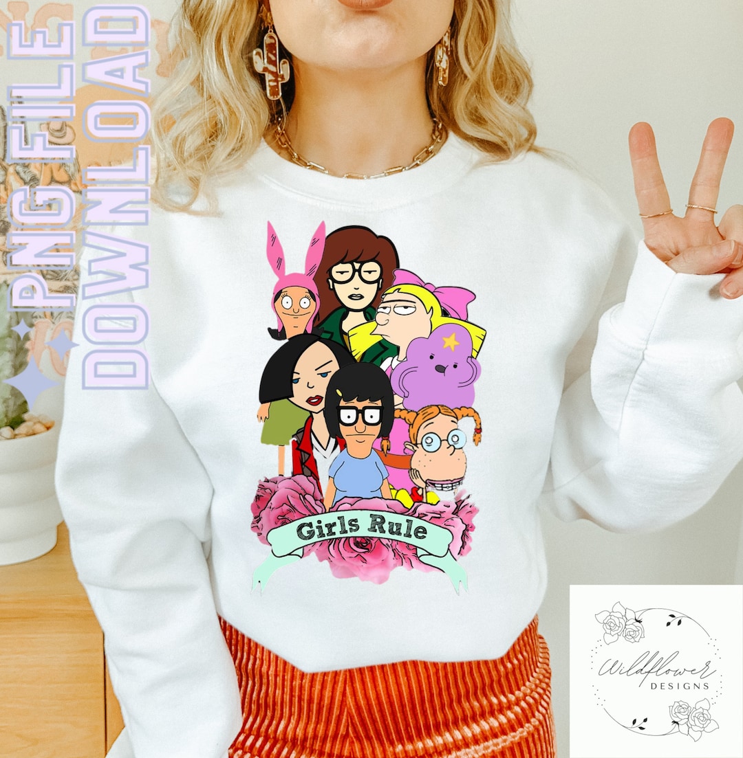 Girls Rule, Nostalgia, Retro Cartoon, Daria - Etsy