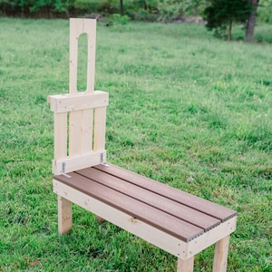 Handcrafted Large Goat Milking Stand - Durable & Eco-friendly Ideal for Nubian to Lamancha ...