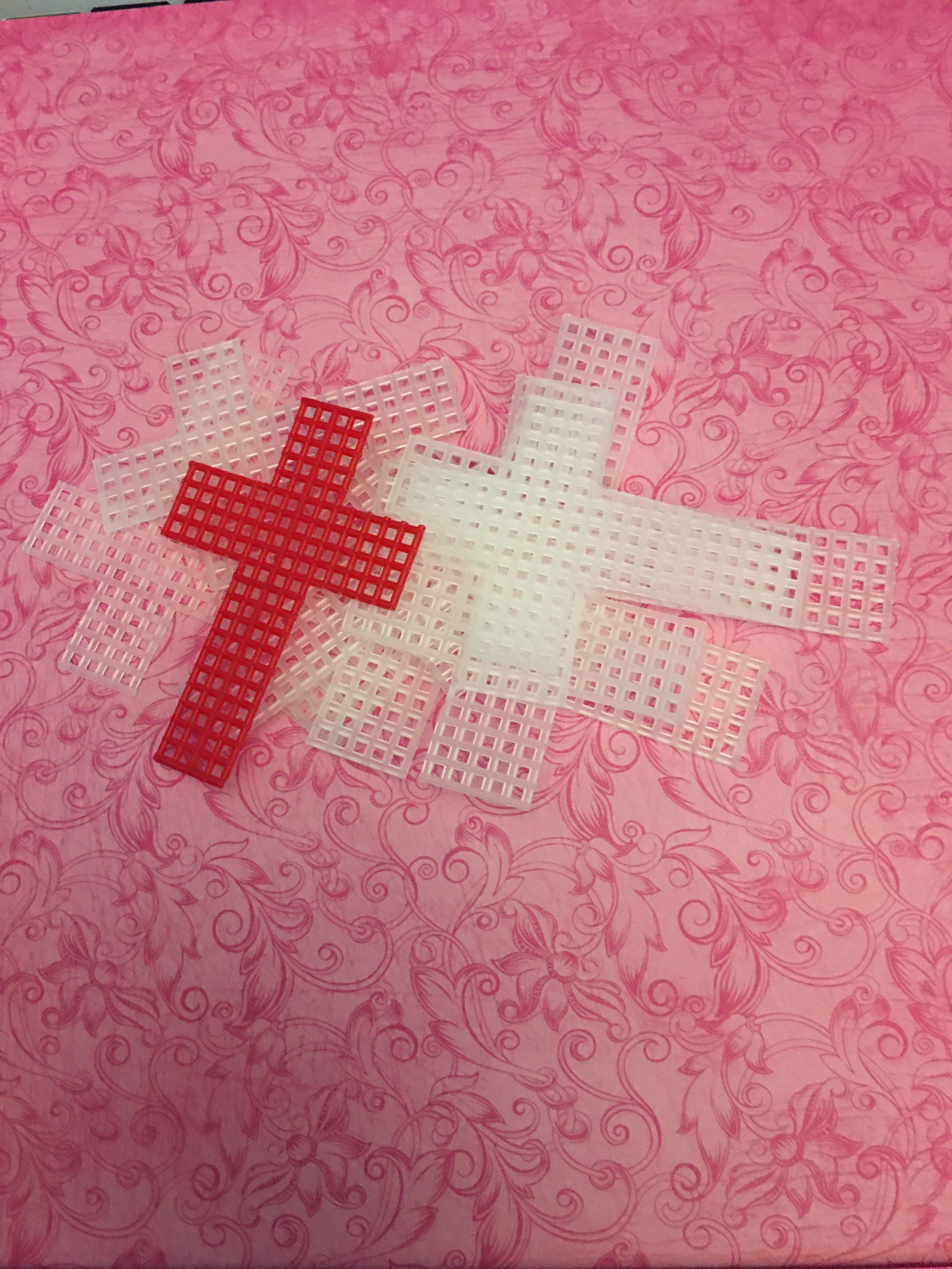 Plastic Canvas Cross Cut Out. 10 Pk - Etsy