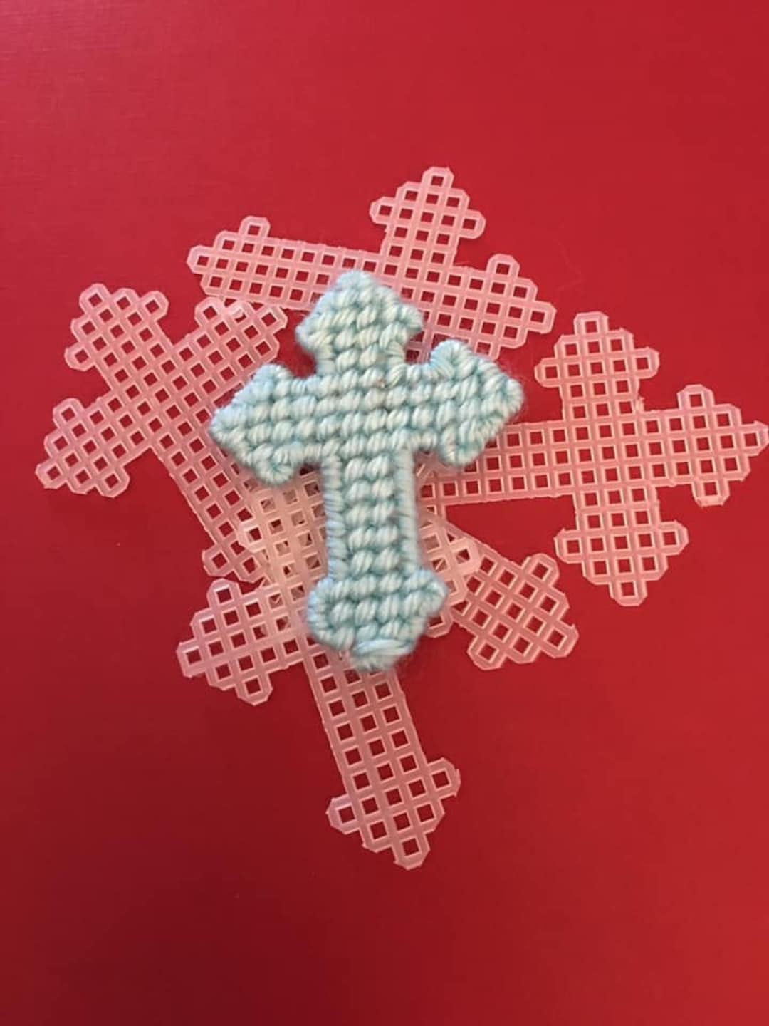 10 Pk. Mini Cross Cut Outs. - Etsy