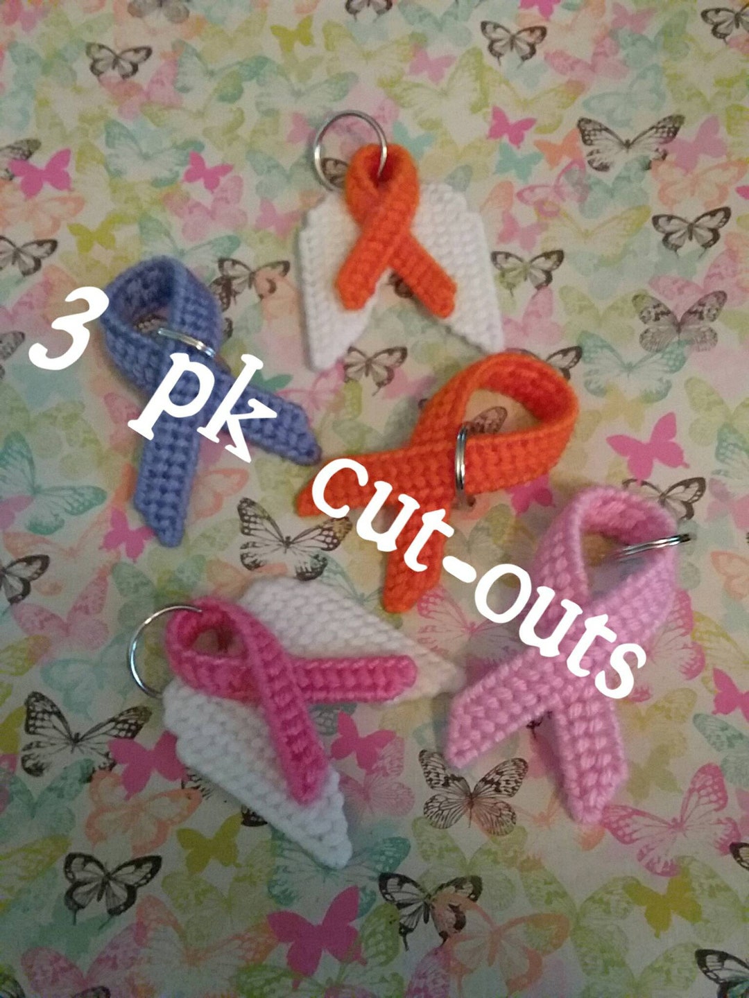 Plastic Canvas Ribbon Cut Outs. 3 Pack - Etsy