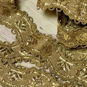 Antique French Gold Metallic Trim - Etsy