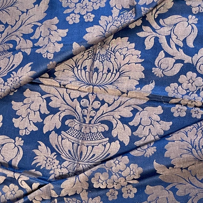 Brocade Curtains - Etsy