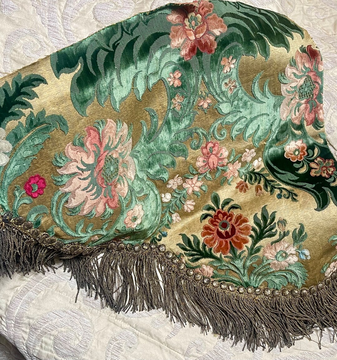 Antique Genoa Silk Velvet - Etsy