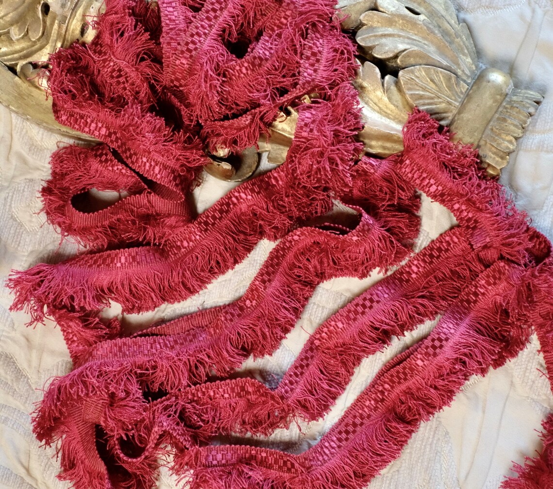 Antique French Silk Tassel Trim - Etsy