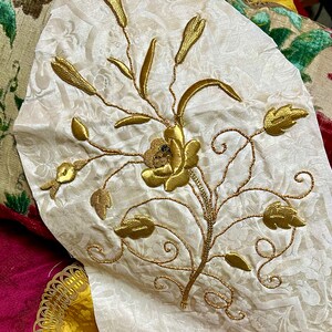 Antique Gold Metallic Embroidery - Etsy