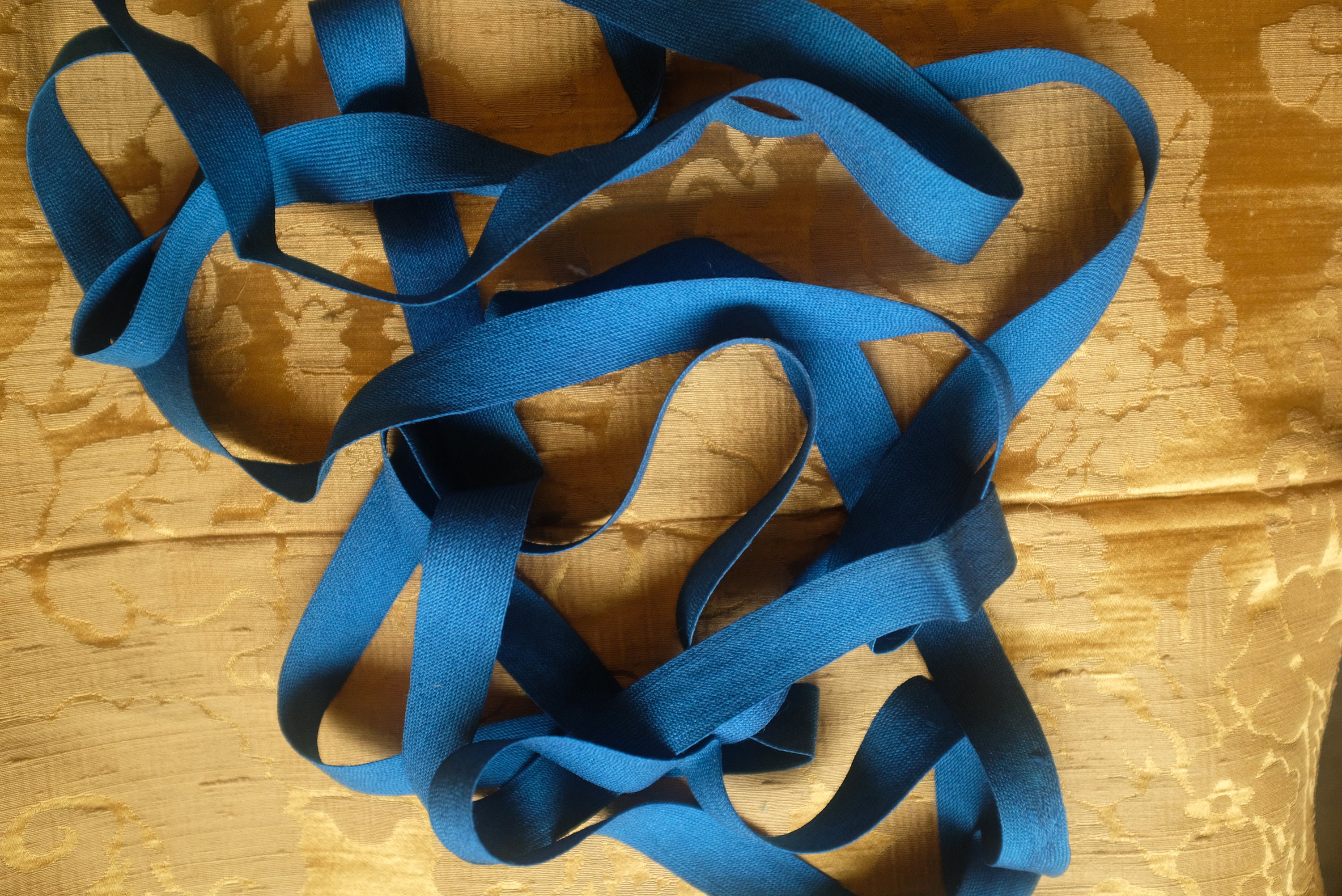 Antique French Silk Wool Braid Trim Peacock Blue | Etsy UK