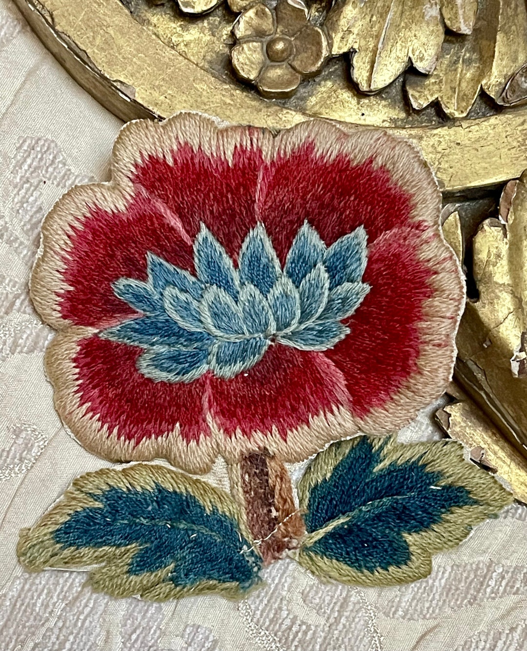17th Century Crewelwork Jacobean Tree of Life Flower Antique - Etsy
