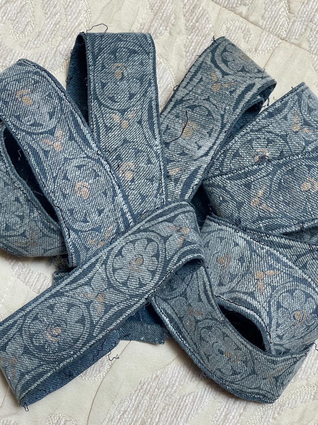 Fortuny Printed Linen Venetian Braid Trim YARD - Etsy