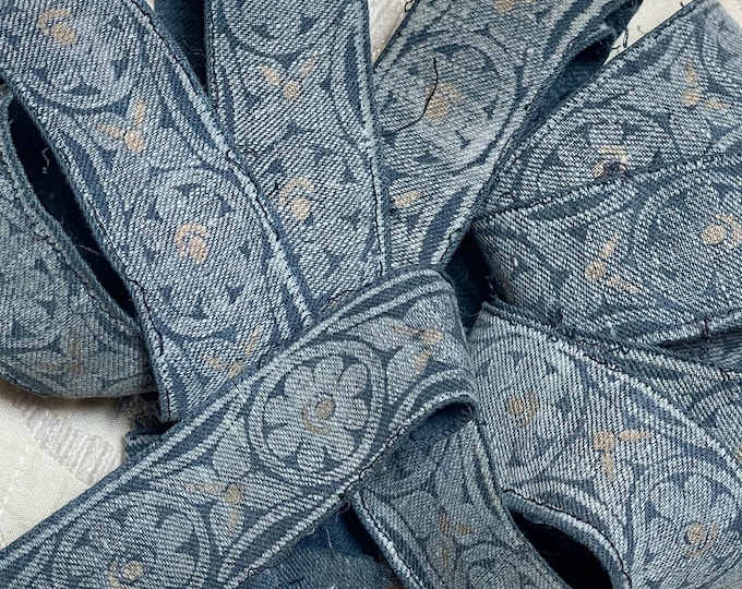 Fortuny Printed Linen Venetian Braid Trim YARD - Etsy