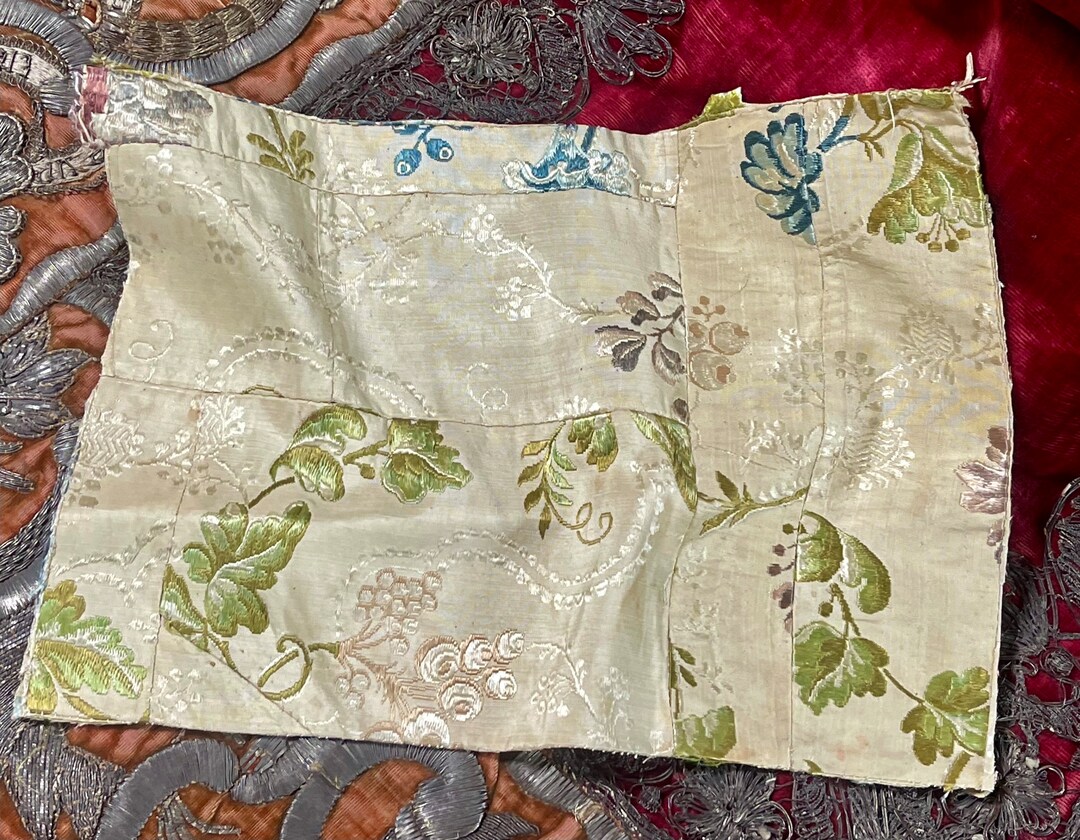 18th Century Spitalfields Silk Brocade - Etsy