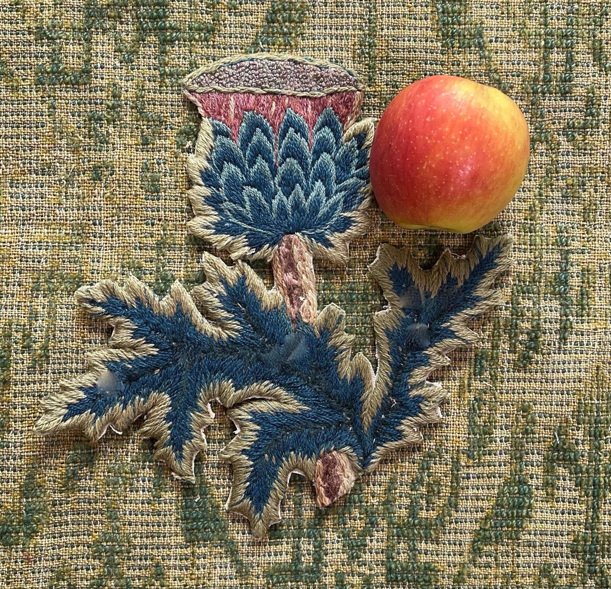 17th Century Crewelwork Jacobean Tree of Life Flower Antique - Etsy UK