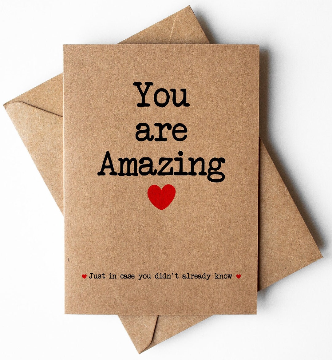 You Are Amazing Greetings Card, Encouragement Card, Affirmation Card ...