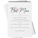Best Man Definition Card, Thank You Best Man Gift, Best Man Proposal ...